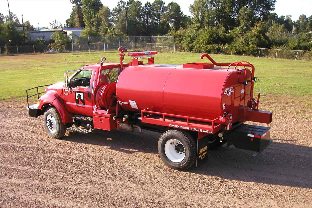 2,000 Gallon Water Tanker Truck | Ledwell Custom Tanker Fire Trucks