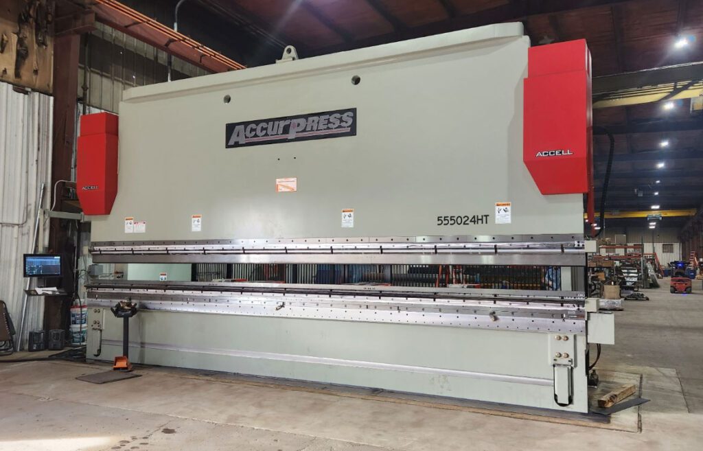 Expanding into the Future | Ledwell Adds Hydraulic Brake Press