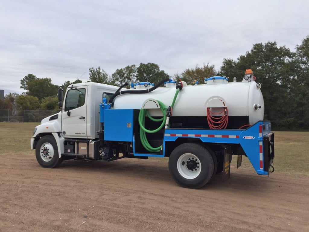 Portable Toilet Service Truck for Sale | Restroom Truck by Ledwell